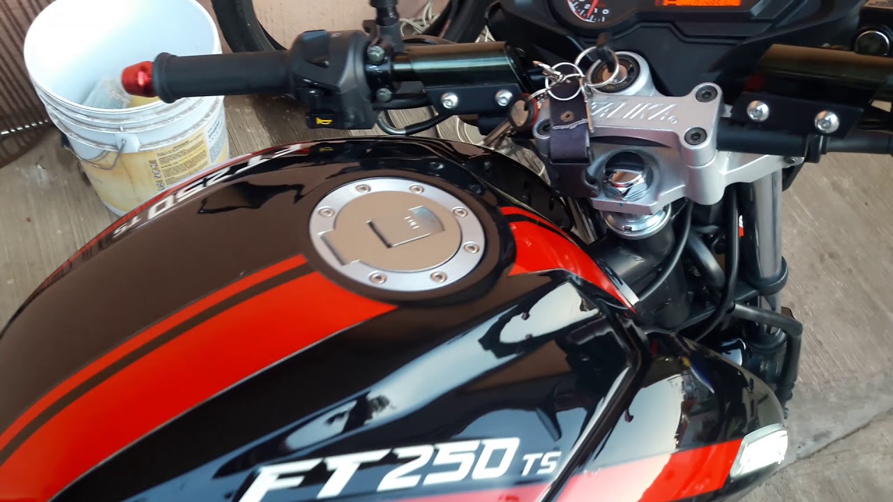 Ft250ts Italika parte#3 - YouTube