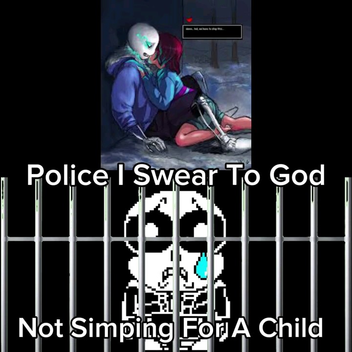 POLICE I SWEAR TO GOD #sansaus #undertale #sans #tobyfox #deltarune # ...