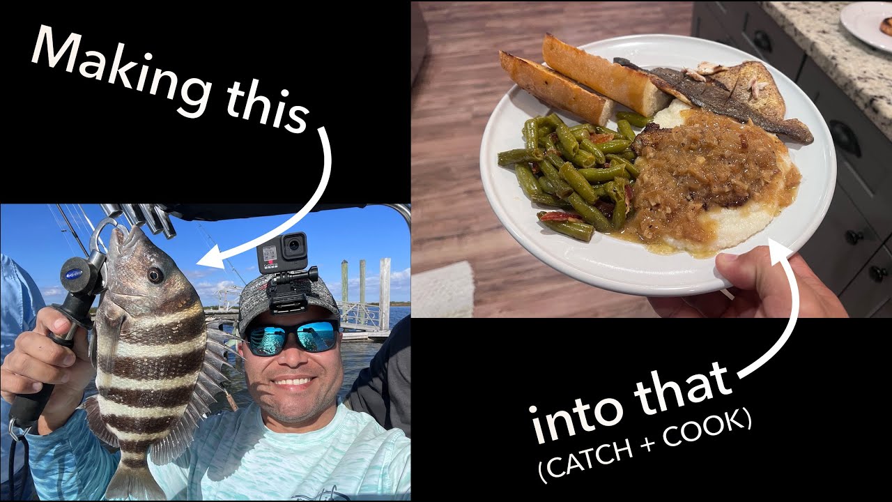 Making an Awesome Fish Dinner! (CATCH + COOK) - YouTube
