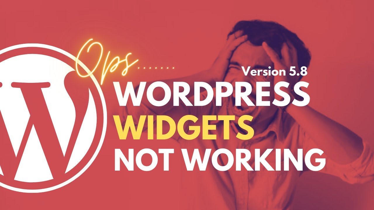 WordPress Widgets Not Working In Version 5 8 Block Editor To Classic Editor Bangla YouTube WordPress Widgets Not Working In Version 5 8 Block Editor To Classic Editor Bangla YouTube