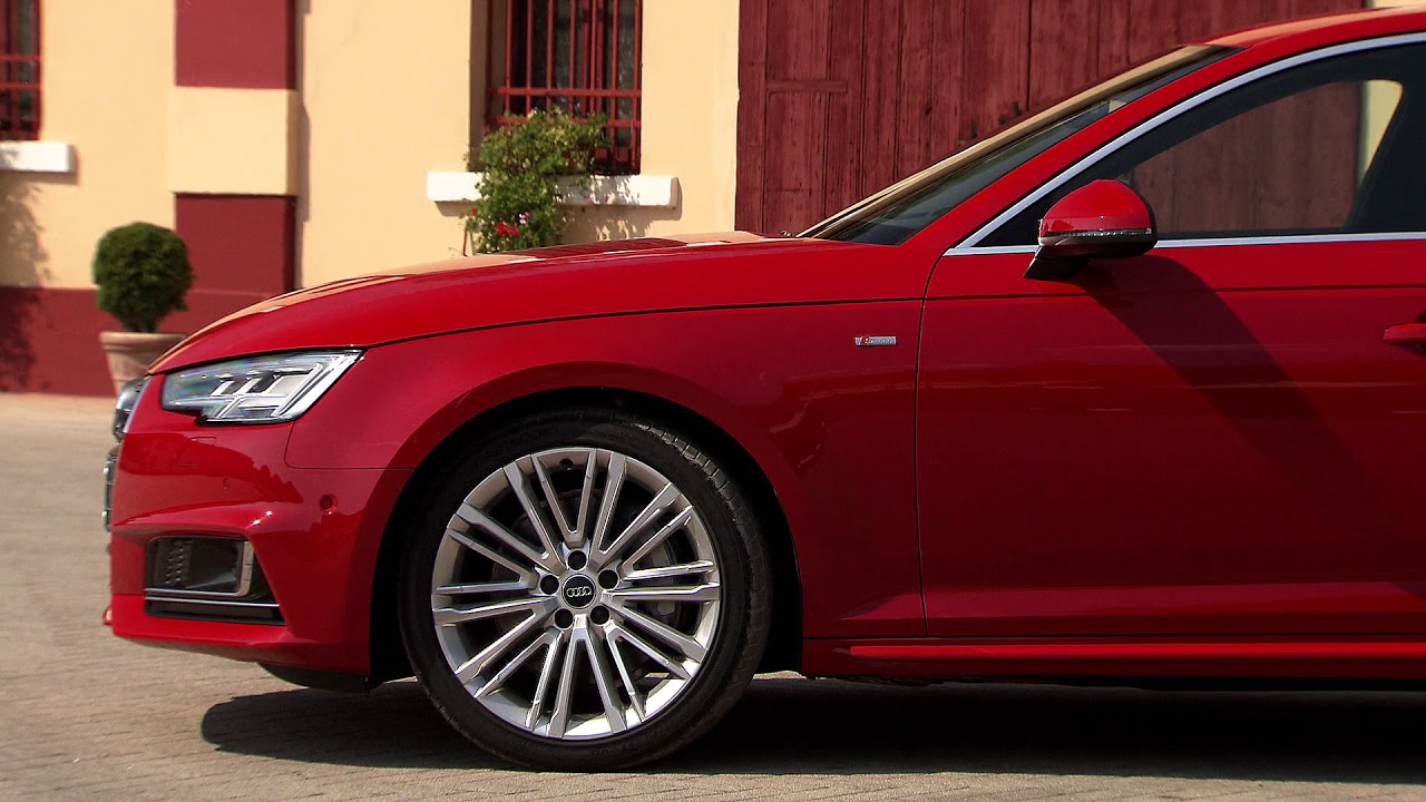 2018 Audi A4 tango red exterior - YouTube