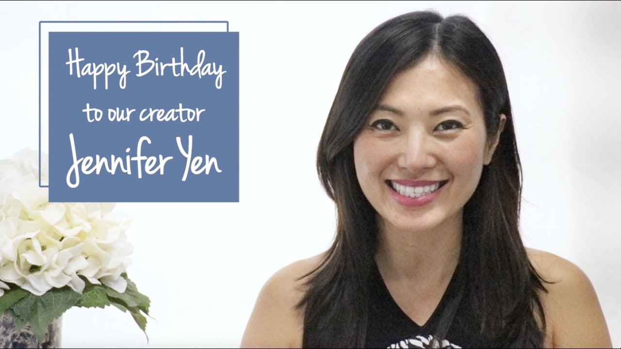 Happy Birthday to Our Creator Jennifer Yen! | 20% OFF SALE - YouTube