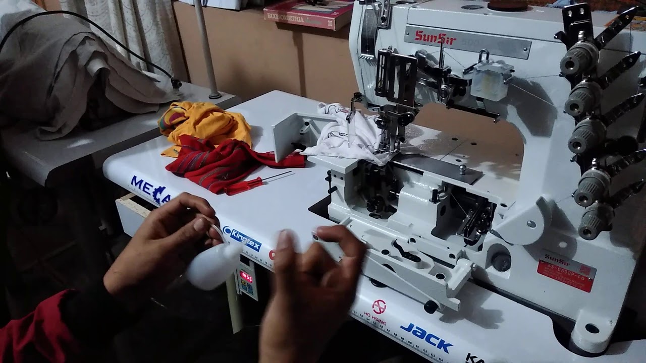 Maquina recubridora Sun Sir - YouTube