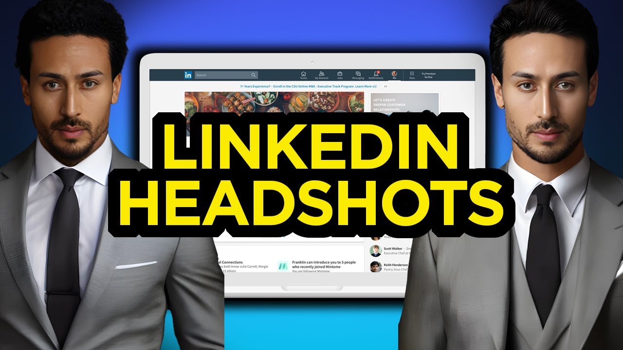 Create LinkedIn headshots with AI in less than 2 minutes - YouTube