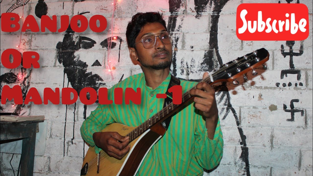 benjoo or octave mandolin dotara style part-1 - YouTube