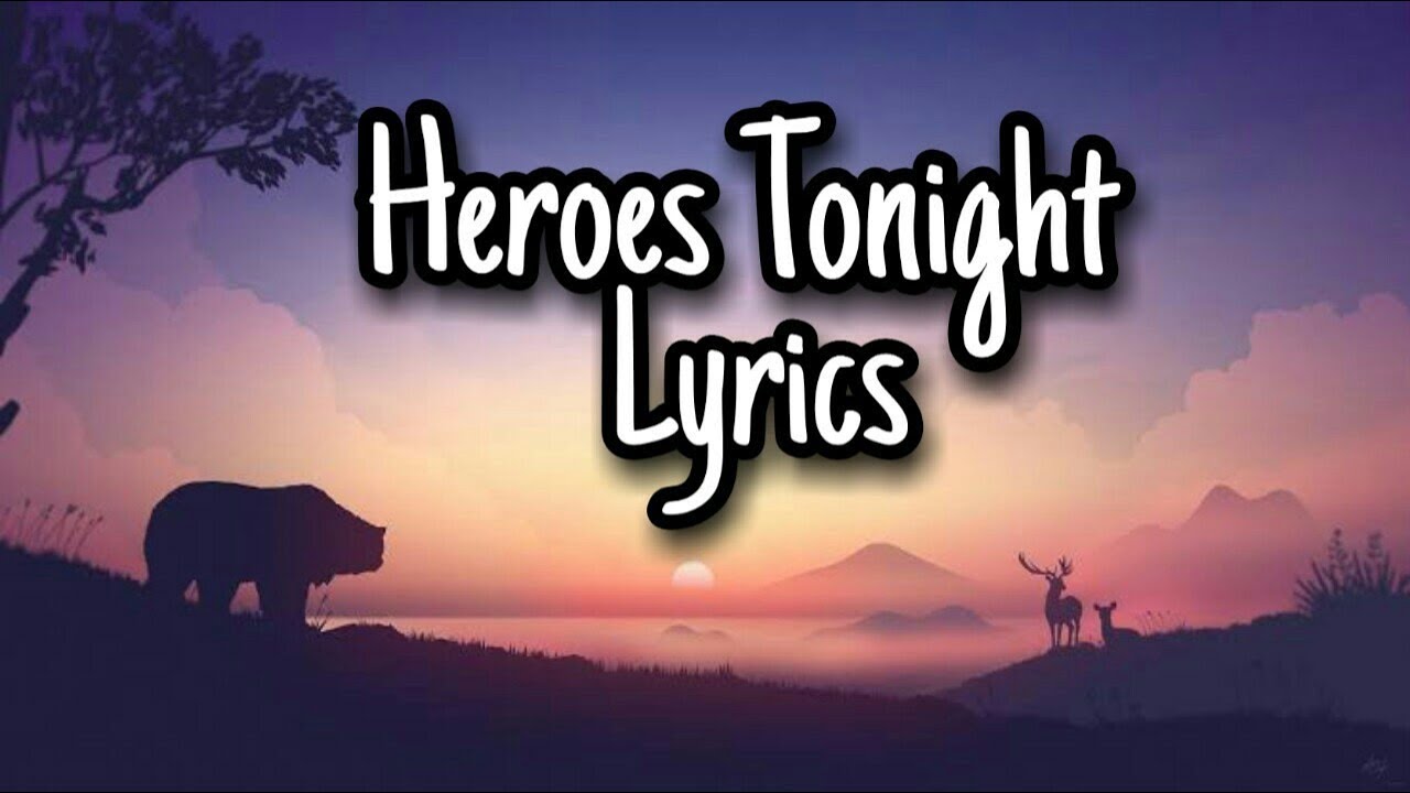 Janji Heroes Tonight Lyrics Feat Johnning 2020 Youtube