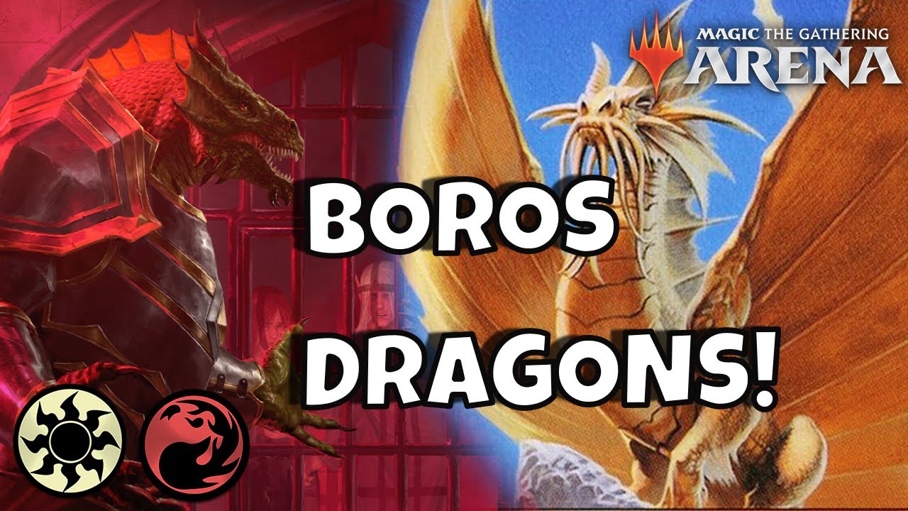 BOROS DRAGONS | ADULT GOLD DRAGON IS GREAT! | MTG Arena | BEST STANDARD ...