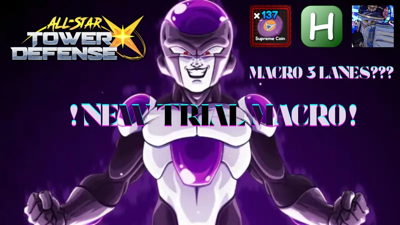 **FREE** FIRST EVER TRIAL LEVEL 2 MACRO | 3 LANE MACRO - YouTube