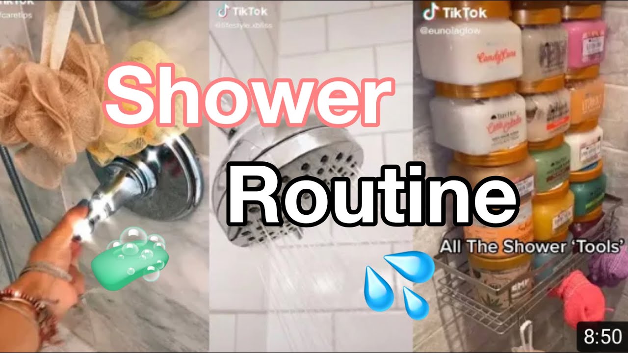 MY SHOWER ROUTINE!!! Body care, skincare, hair care and more - YouTube