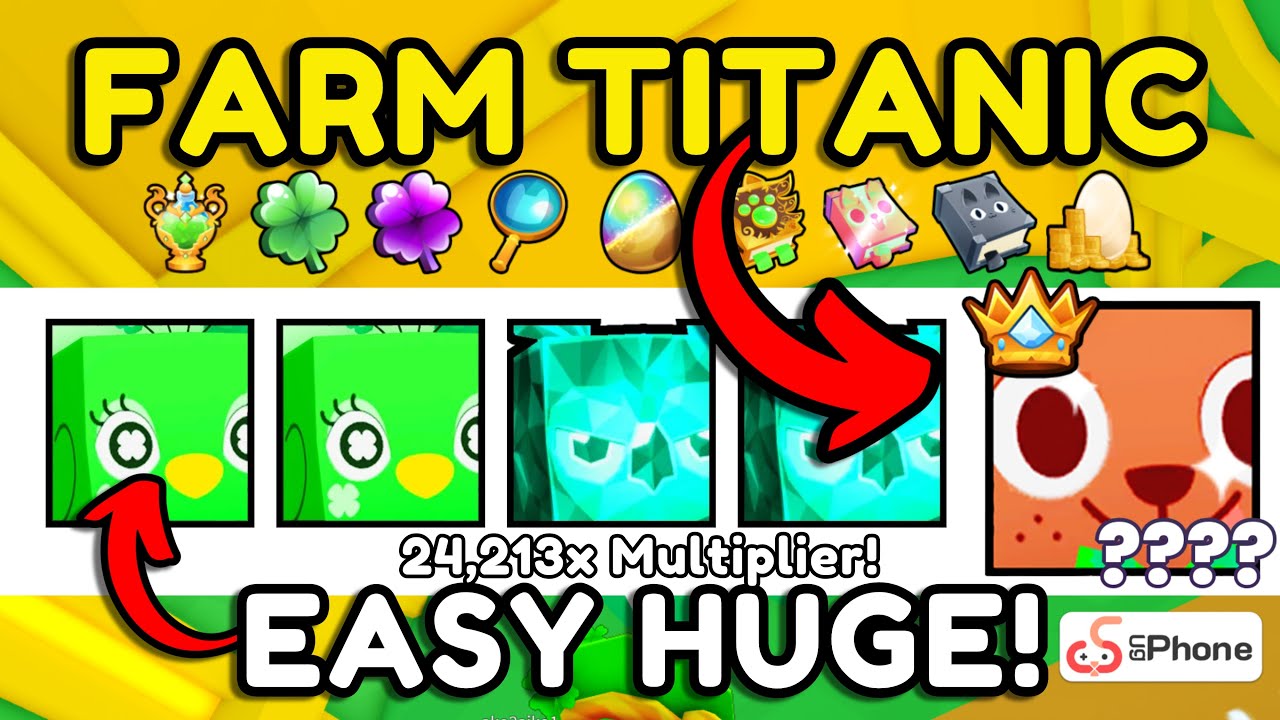 🥳 How To Get Your FIRST Titanic Pet in Pet Simulator 99! - YouTube