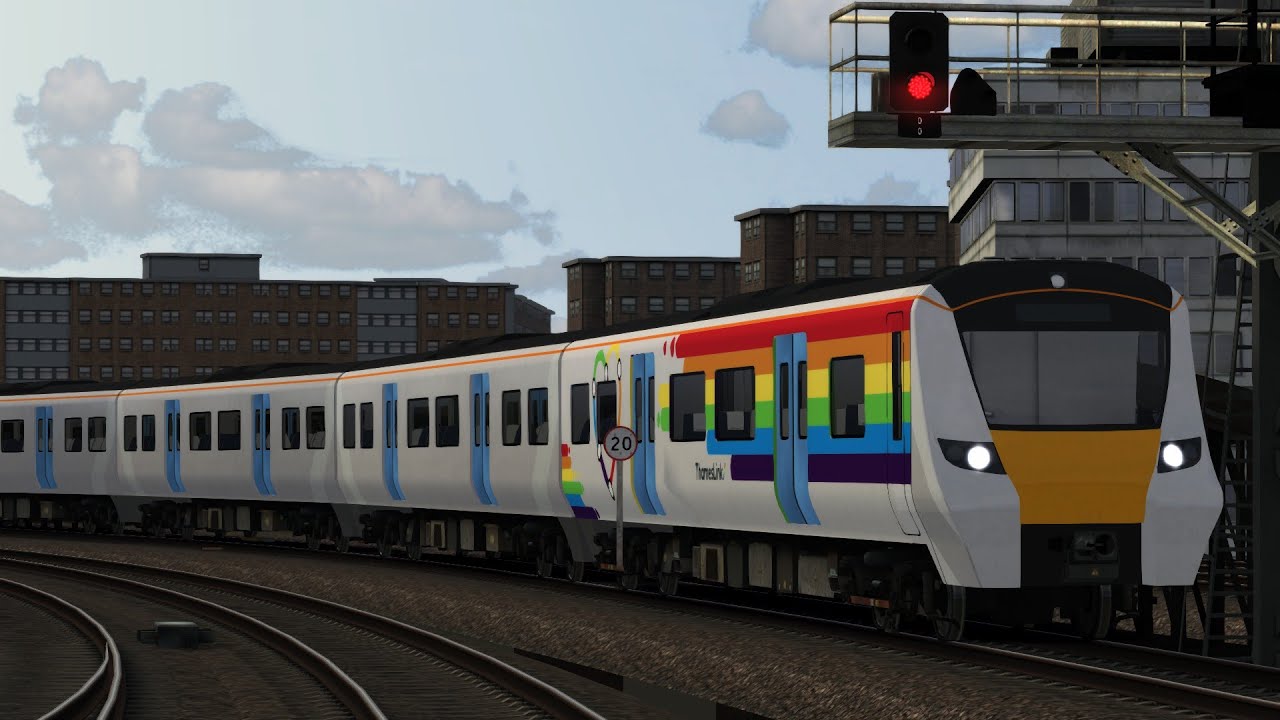 TRAIN SIMULATOR 2021: | DIVERTED 700 TO EPSOM? | Superalbs/CSM Class ...