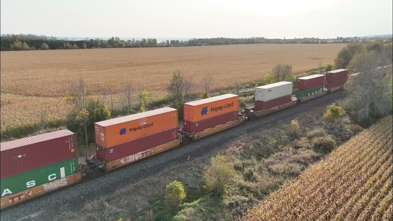 CPKC 8951 east Bob Carr drone video - YouTube