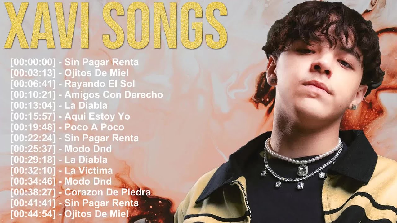 Xavi – Top 10 músicas más escuchadas – La Diabla La Víctima – Álbum ...