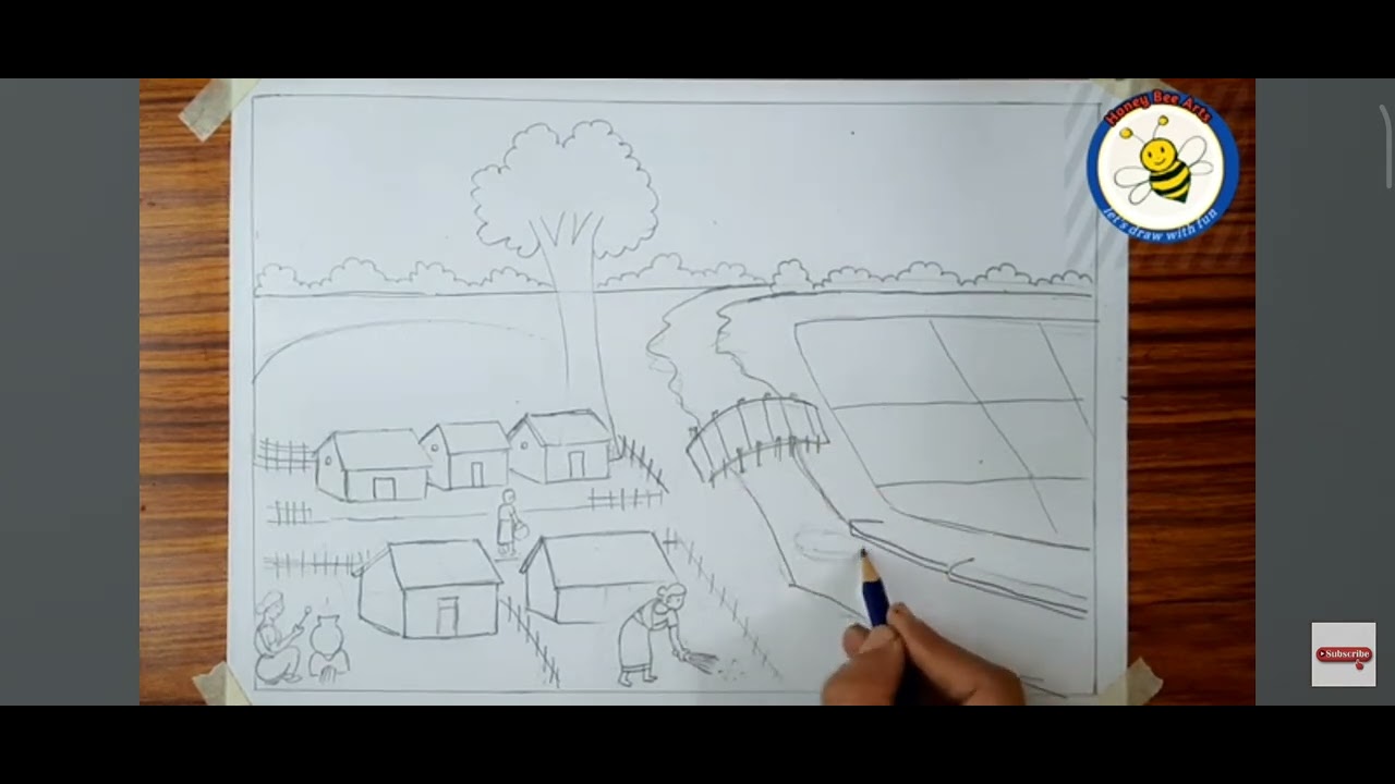 drawing of my dream environment##imagination part 1 - YouTube