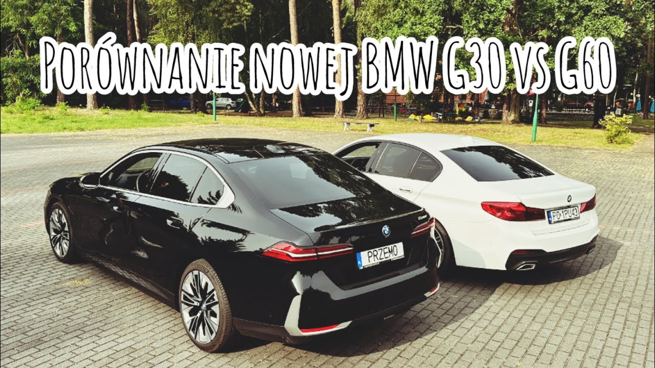 PORÓWNAJMY NOWE BMW G60 i BMW G30 - YouTube