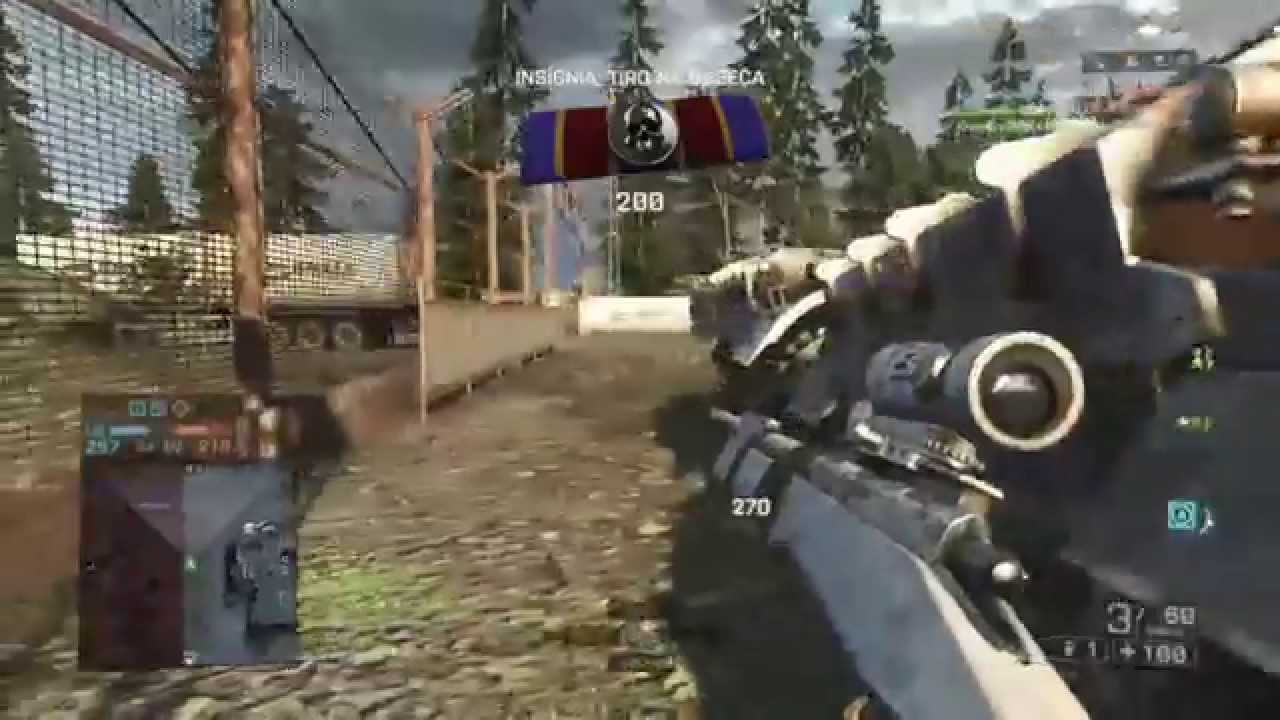 Aggressive recon bf4 ( M40A5) PS4 - YouTube