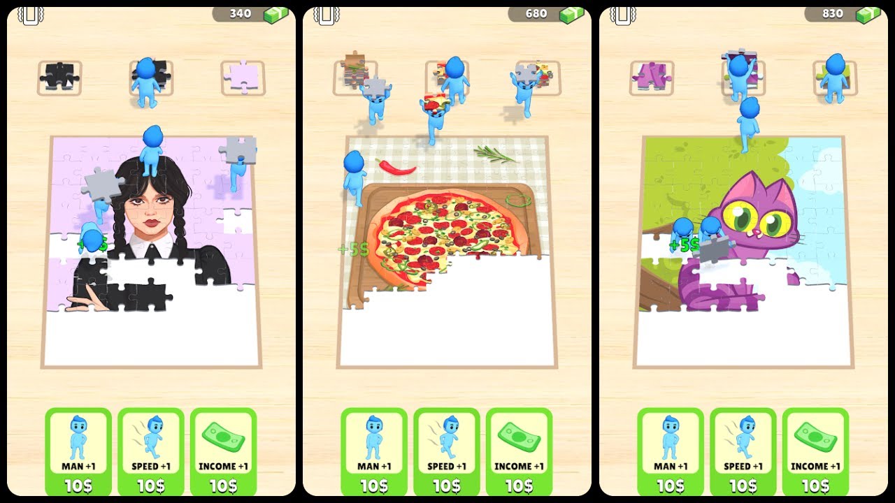 Puzzle Clicker Mobile Game | Gameplay Android - YouTube