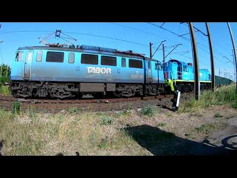 EU07-121 & TEM2-063 TABOR RAIL. Nowa Tem2 Tabor Rail. - YouTube