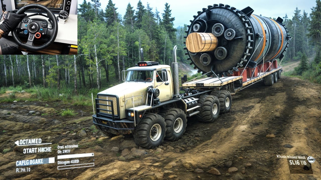 MudRunner - Navigating Tough Terrain with Western Star 4900XD ...