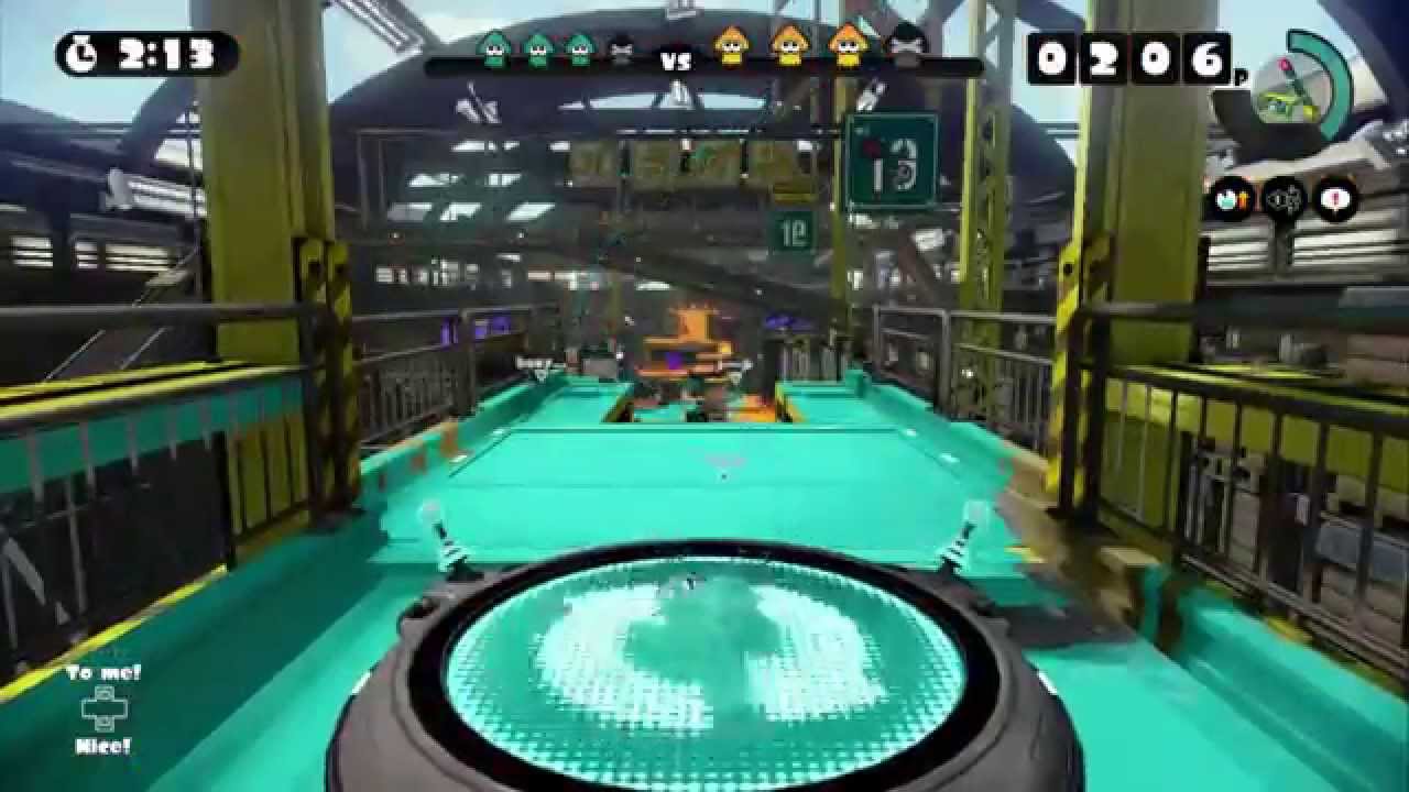 Splatoon Extended Play On Port Mackeral And Walleye Warehouse Using Jet ...