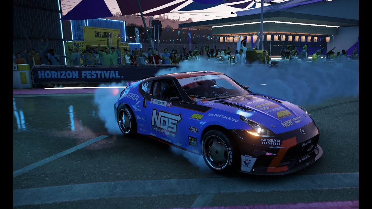 FH5 Nissan 370Z #64 Tuning Car Street Racing Hilltop Descent Post Clean ...