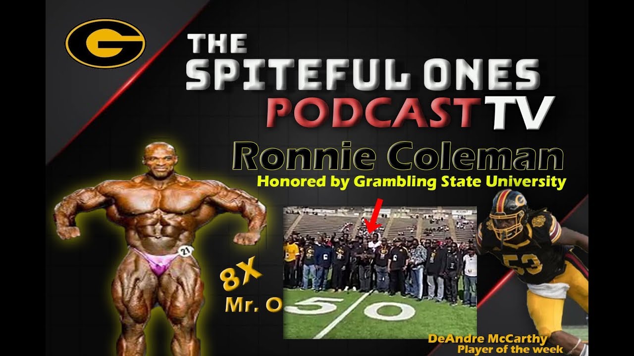 Ronnie Coleman Grambling State Football