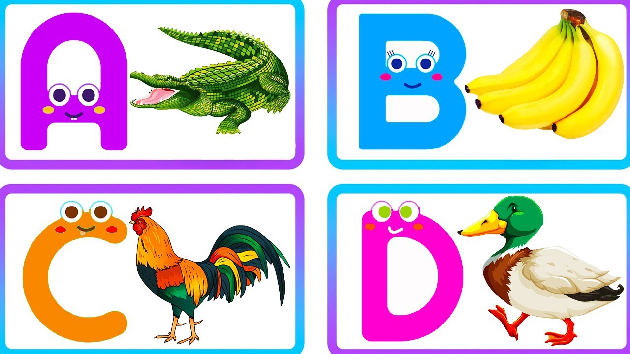 ABC for Kids - A for Alligator - Learn Alphabet A to Z For Beginners ...