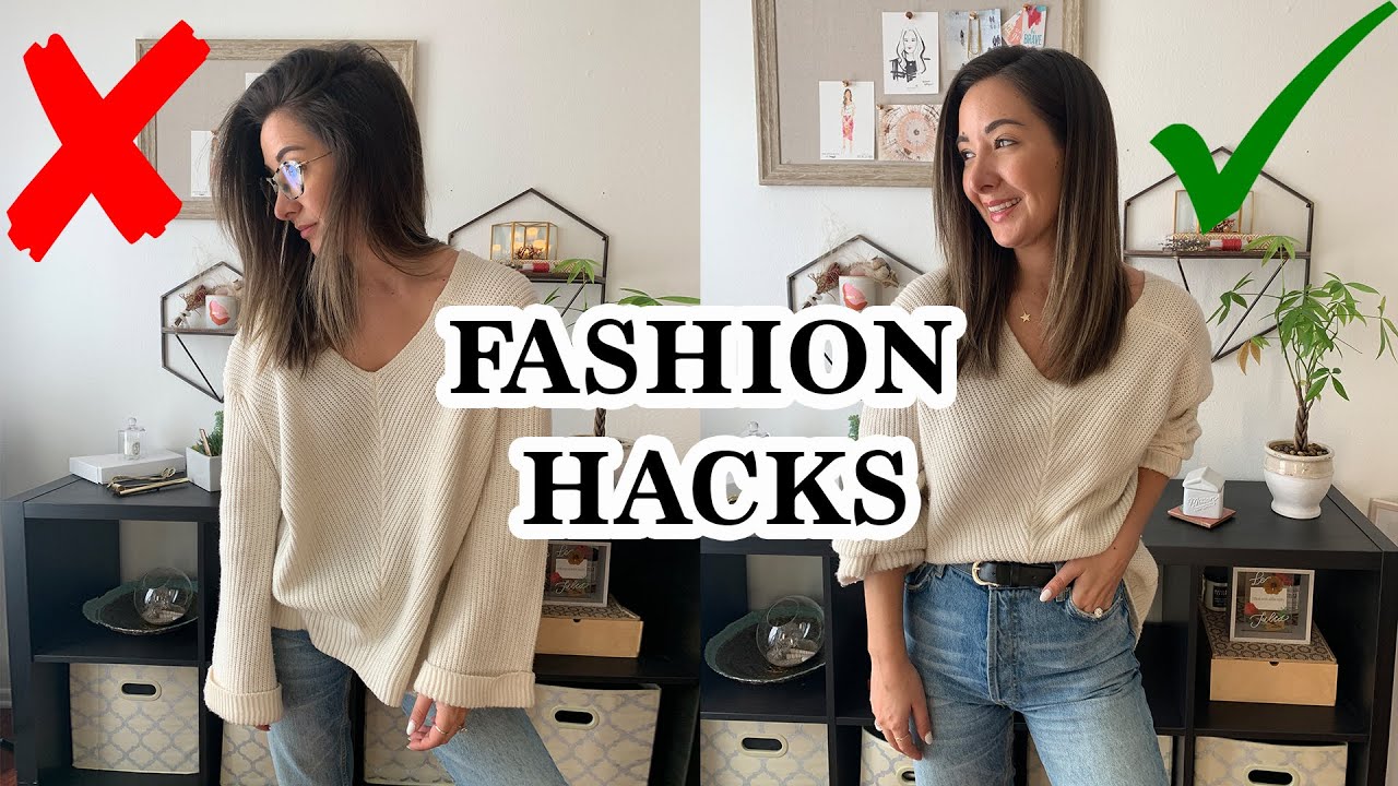 LIFE-CHANGING FASHION HACKS YOU NEED TO KNOW 2020 - YouTube