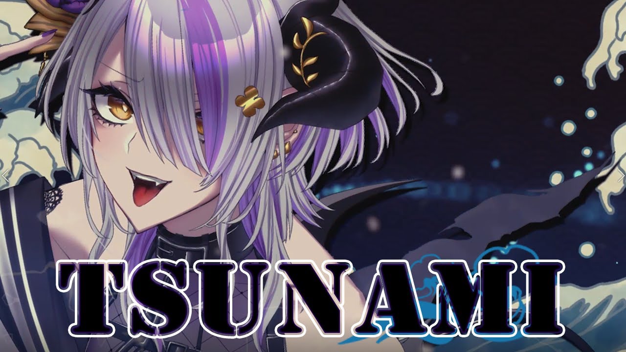 歌ってみた 】TSUNAMI / Finana Ryugu【 Devilith Violustre/ #新人vtuber 】 - YouTube