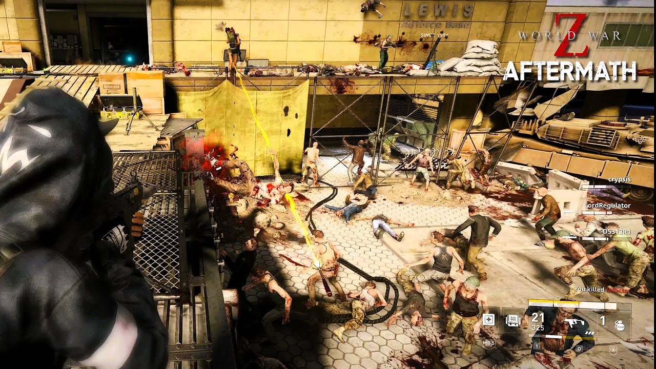 Extreme Fighting For Home | World War Z: Aftermath - YouTube