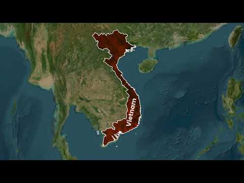 Hanoi Free GeoLayer Map Animation