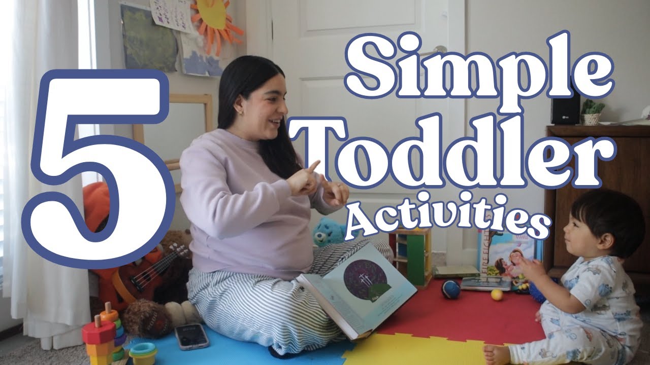 How I Do QUICK Structured Activities with My 17-Month-Old - YouTube