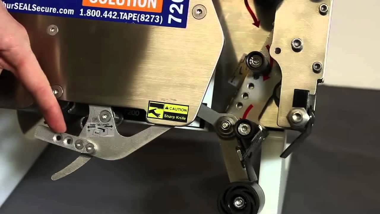 Shurtape ShurSeal Tab Length Adjustment - YouTube