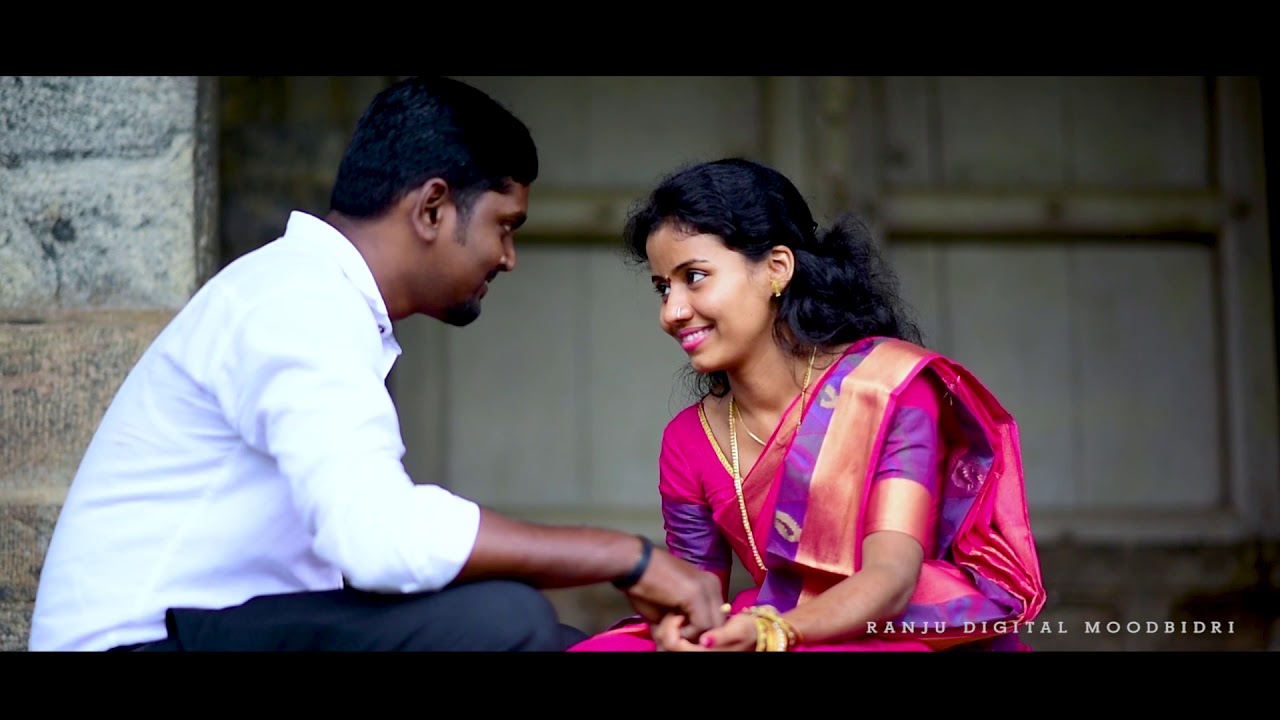 Raghu + Anusha pre wedding shoot karkala - YouTube