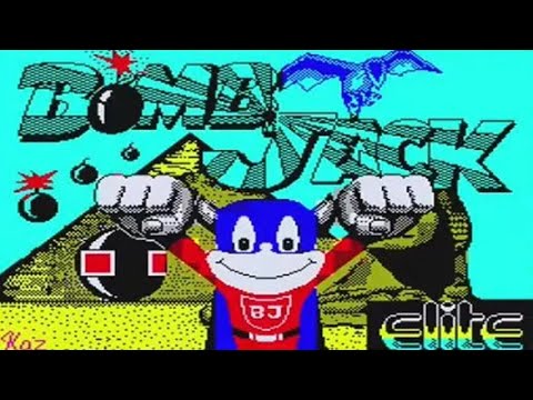 Simon Sez Random Retro - Bomb Jack ZX Spectrum - YouTube