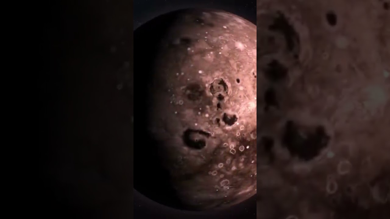 Oberon Moon Global View Of Oberon From Voyager 2 | The Planetary