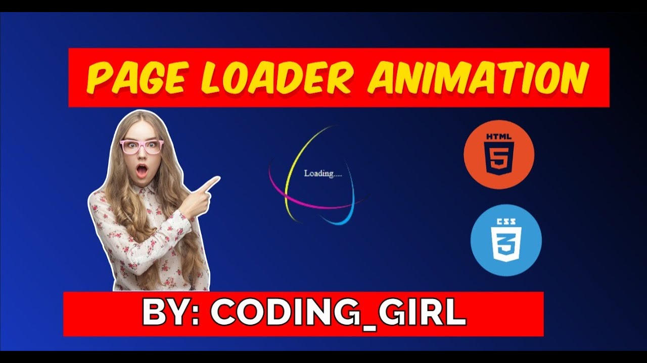 Page Loader Animation In Html And Css Shortvideo Bts Css Animationeffect Youtube
