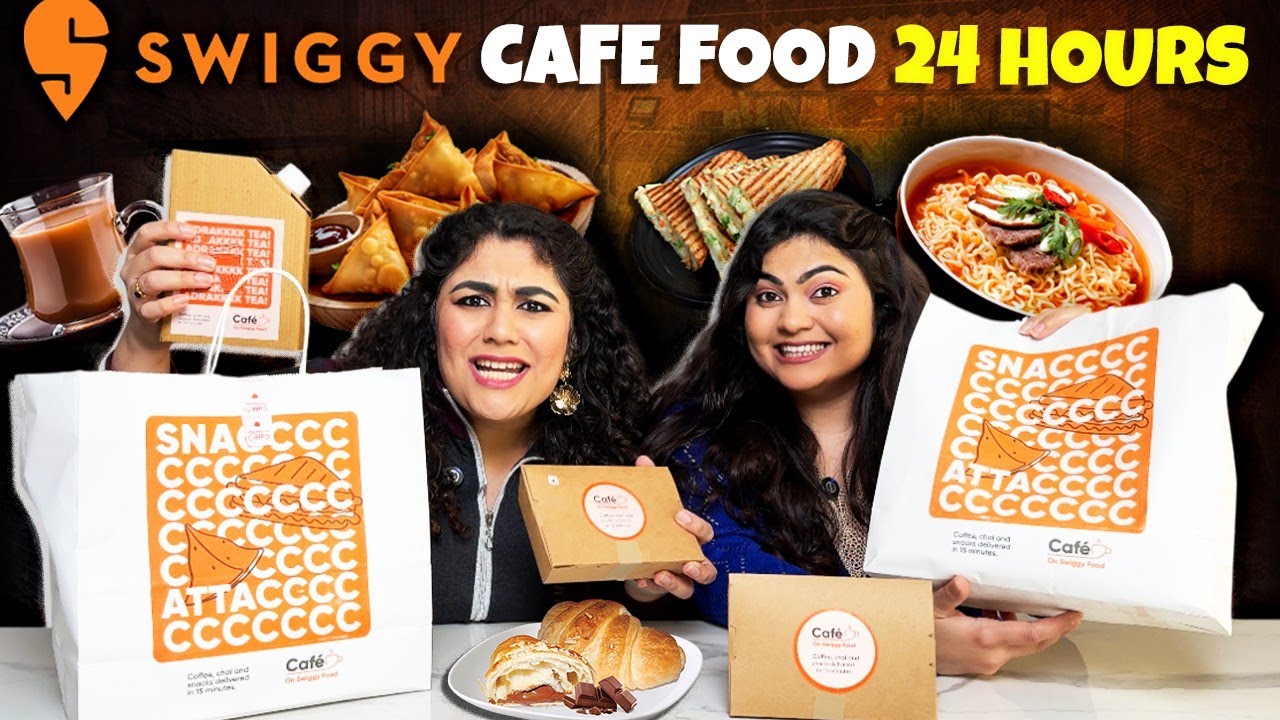 Trying the Entire Menu of Swiggy Cafe! SWIGGY CAFE! how are they doing ...