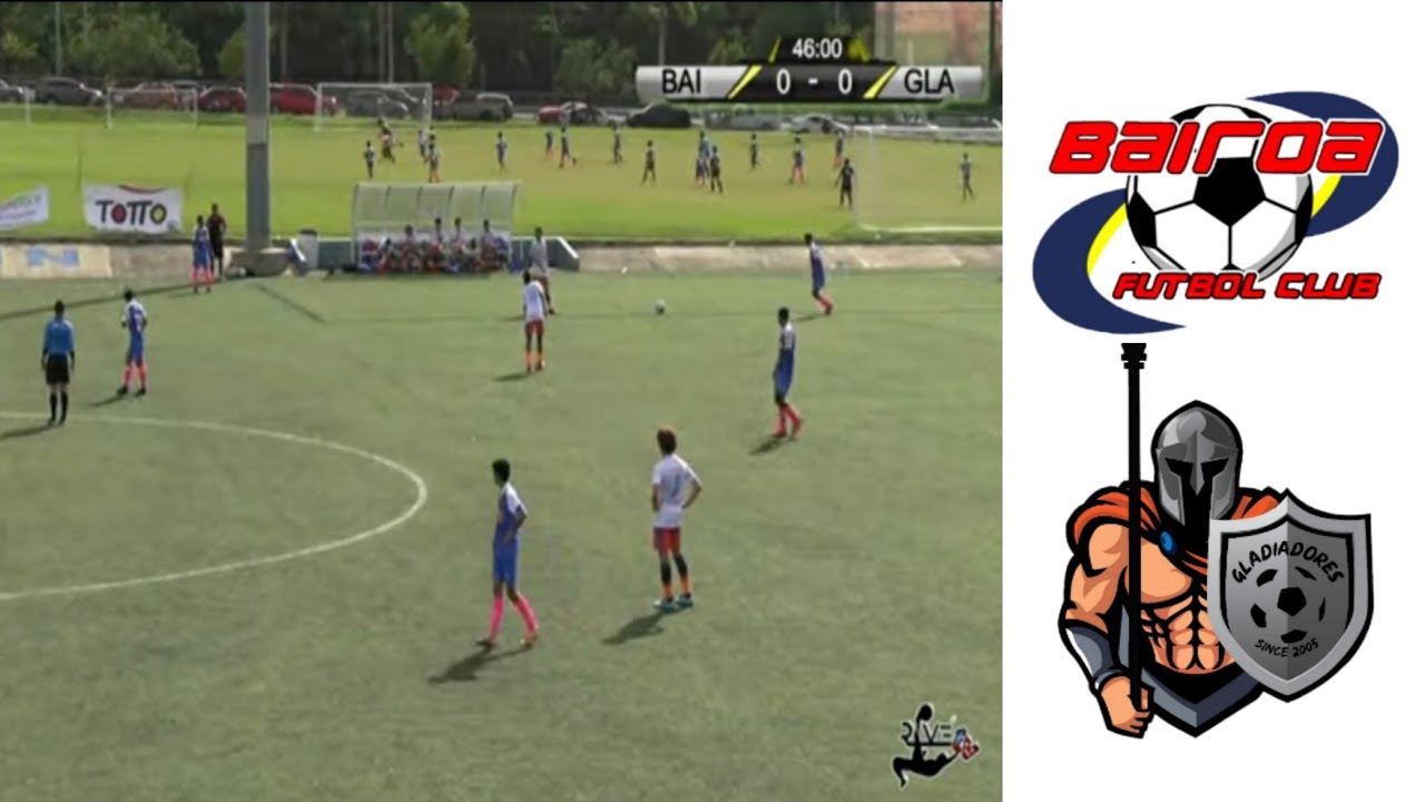 LEFPR U15 MASC Bairoas fc vs Gladiadores Dorado - YouTube