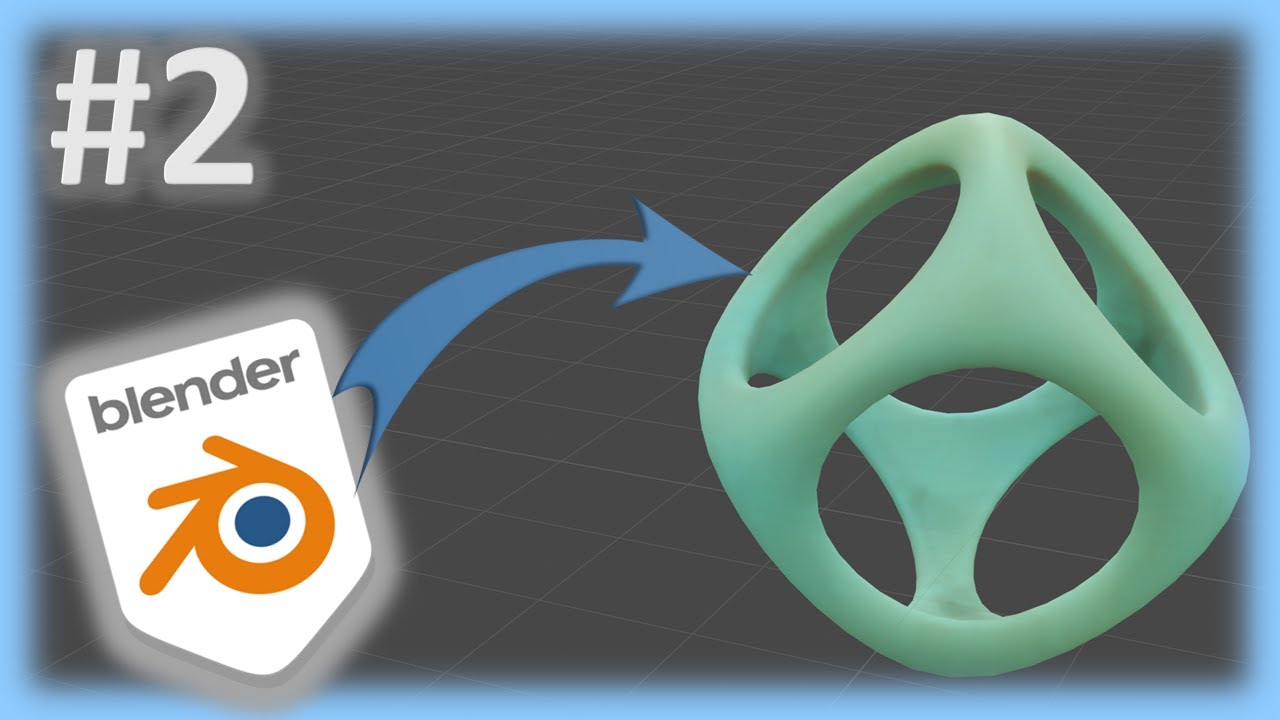Blender Tutorial For Absolute Beginners Part 2 Modifiers Youtube