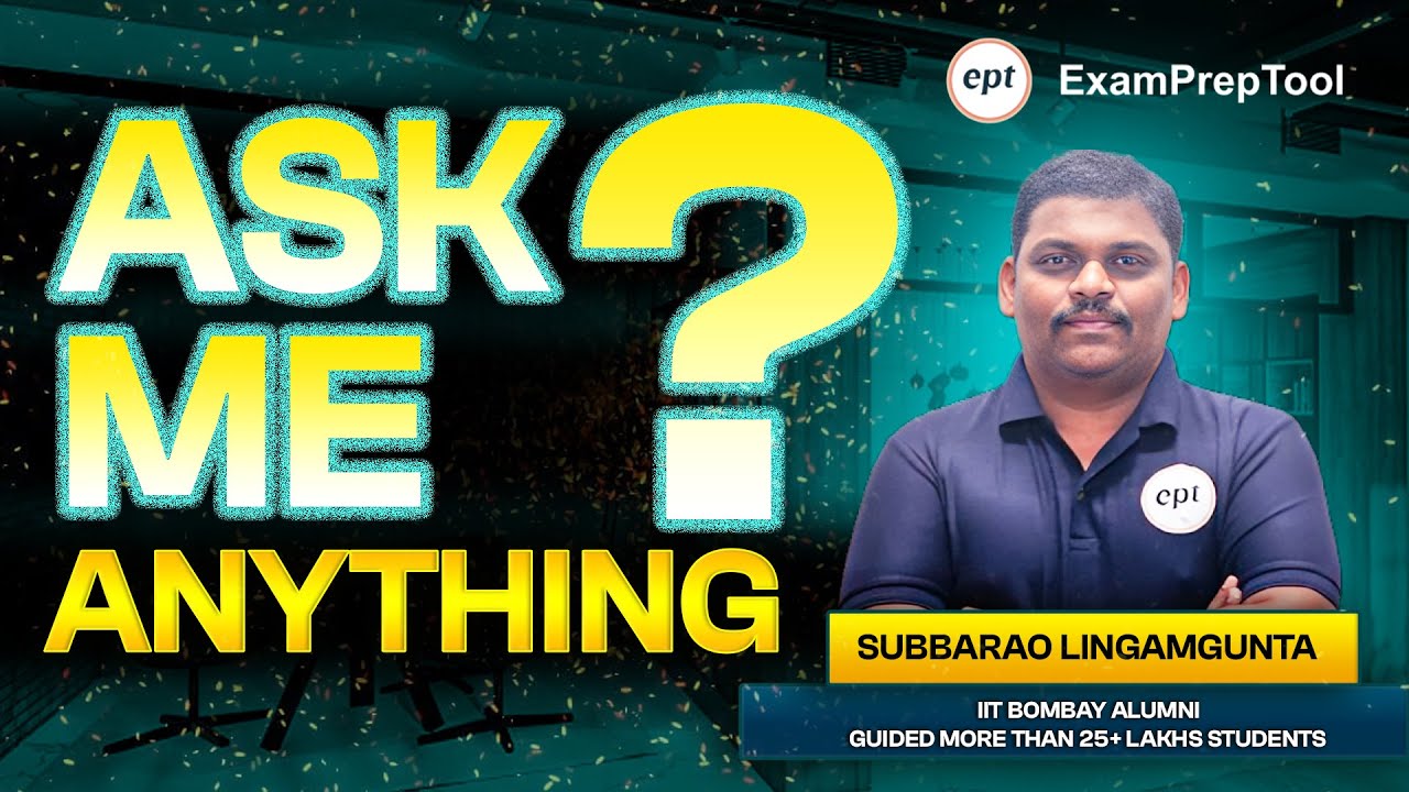 ASK ME ANYTHING | LAST MINUTE TIPS | GATE CSE | GATE DA - YouTube