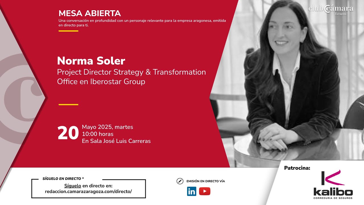 MESA ABIERTA Norma Soler, Project Director Strategy & Transformation Office en Iberostar Group ...