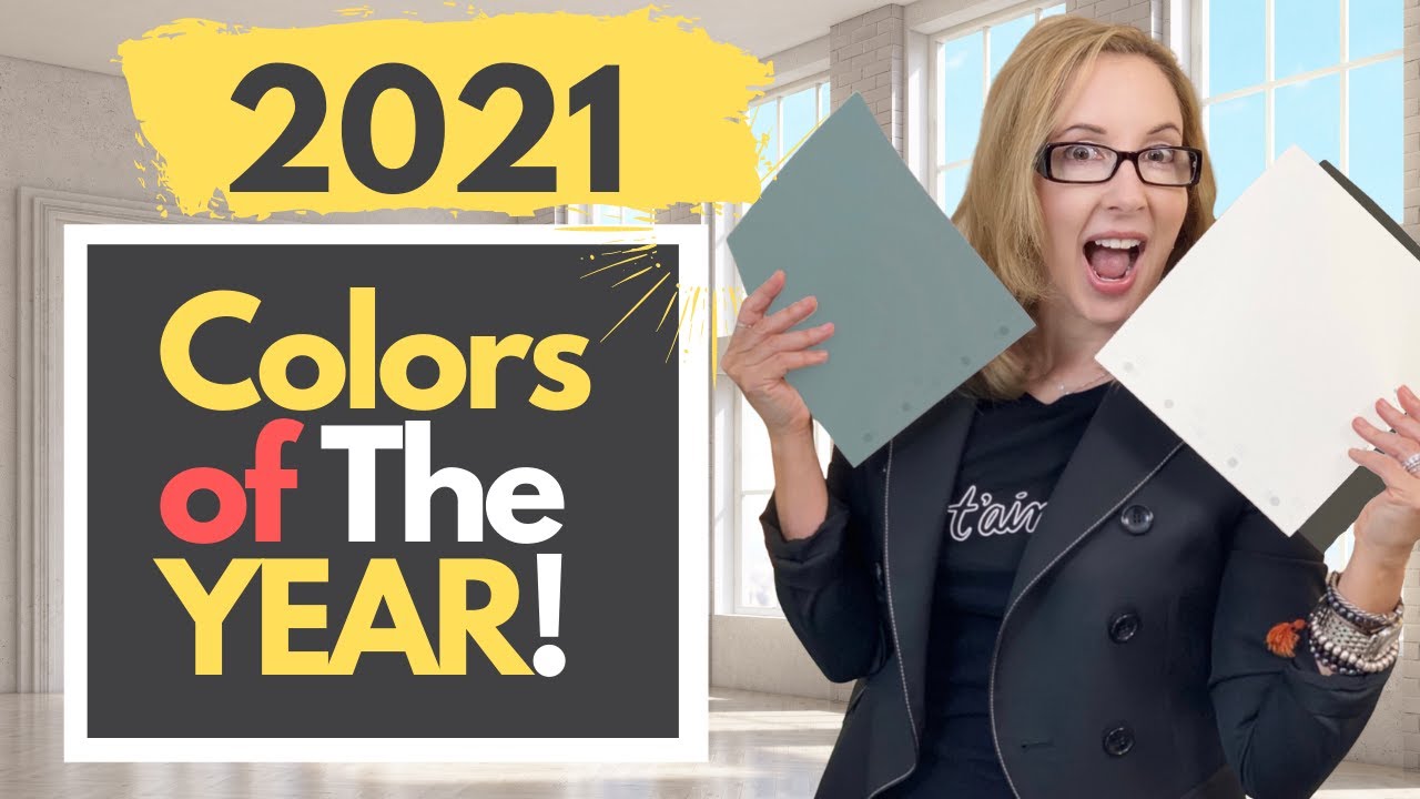 2021 COLORS OF THE YEAR...REVEALED!!! - YouTube
