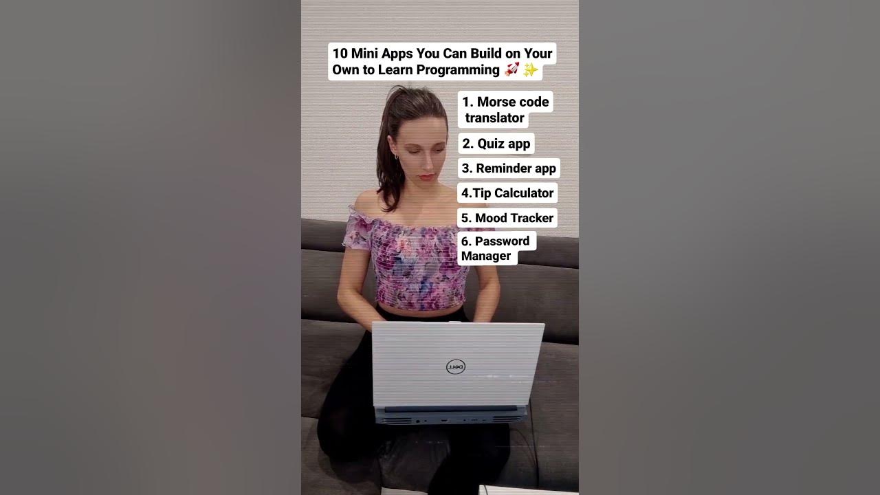 10 Mini Apps You Can Build Yourself to Learn Programming #shorts - YouTube