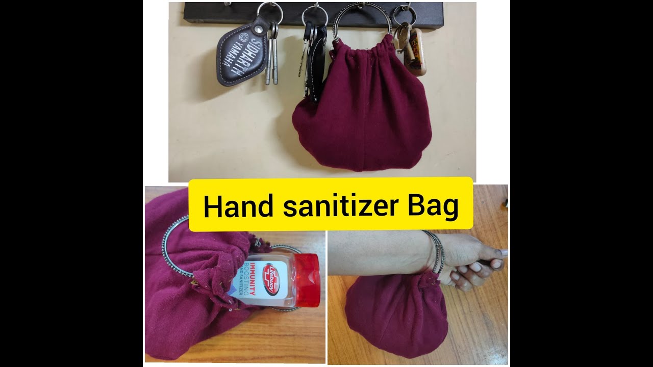 Portable Hand sanitizer Bag - YouTube