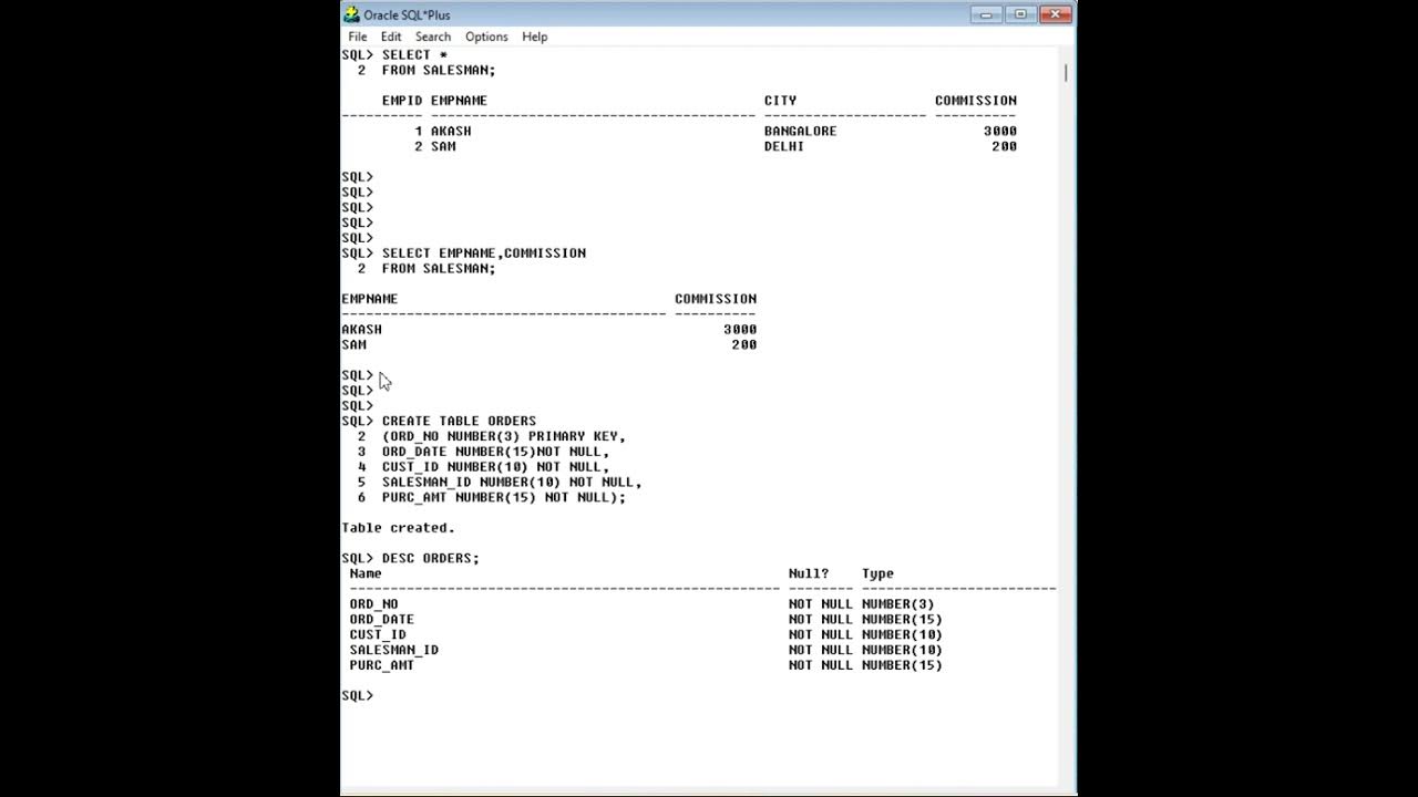 SQL query 3 - YouTube
