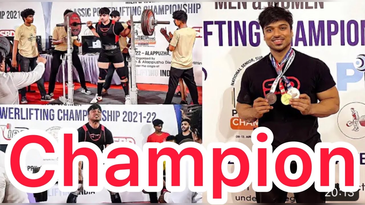 Singha 170kgs bench Press On State Competition @FitMindsvlogs - YouTube