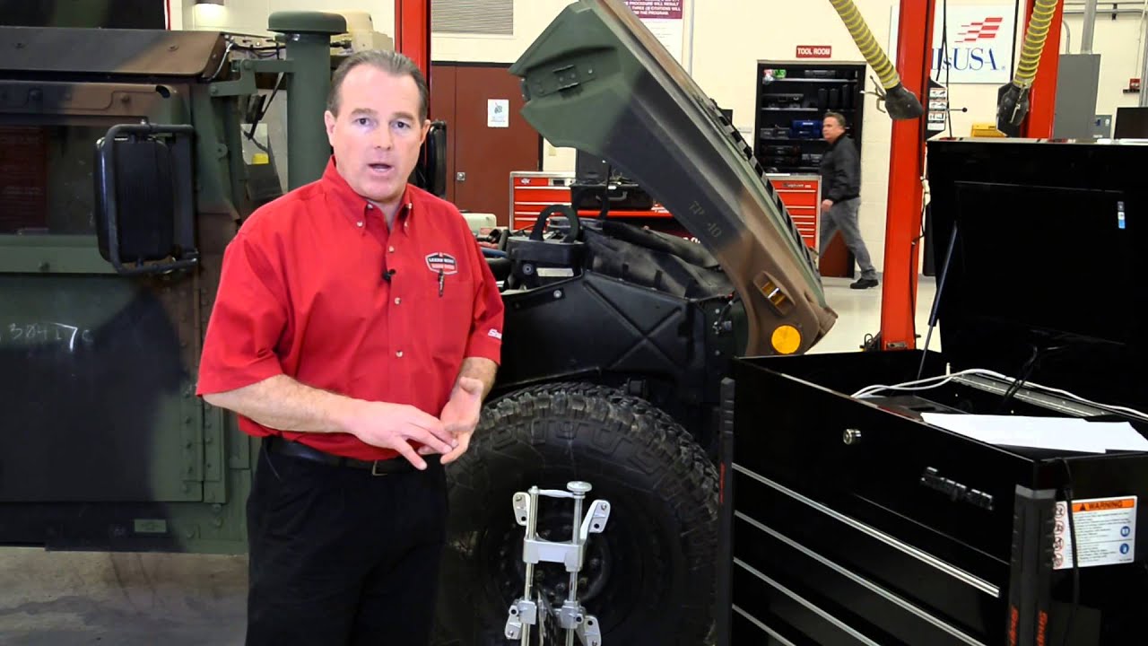 Military Alignment System from Snap-on Industrial - YouTube