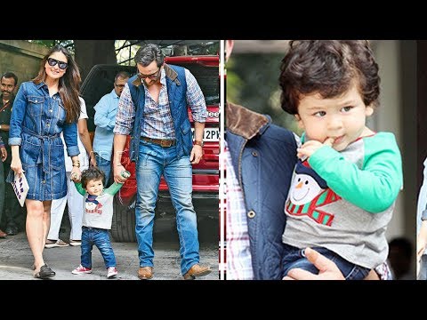 Taimur Ali Khan takes his FIRST BABY STEPS | Video