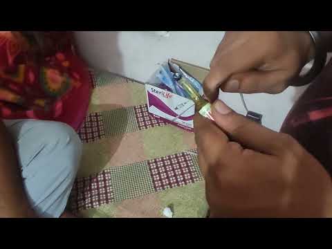 How to give an (IM) intramuscular injection in buttock or hip easily at ...